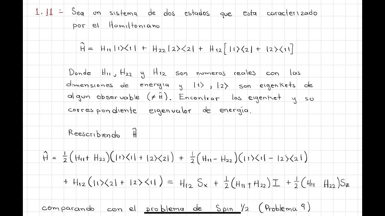 Problem 1.11 - Modern Quantum Mechanics - J. J. Sakurai and Jim Napolitano - YouTube
