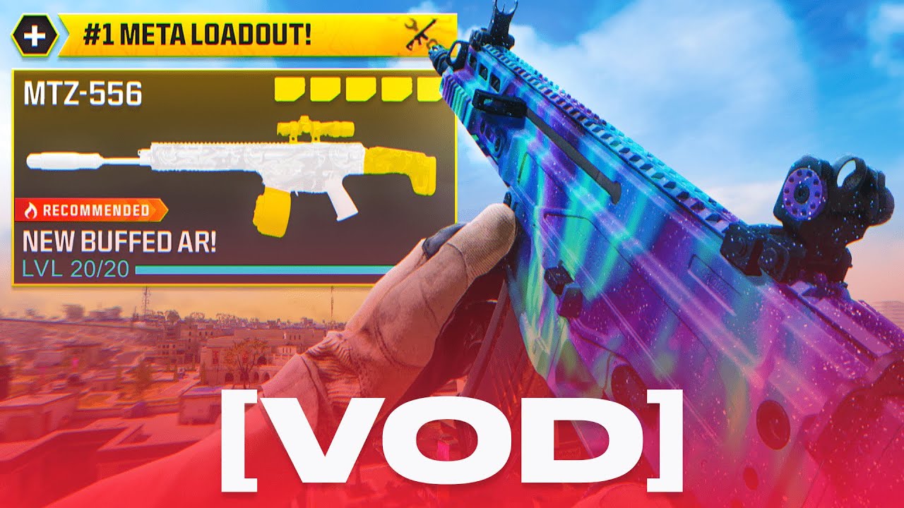 Warzone's New BROKEN META is Insane! (Best MTZ-556 Class Loadout ...