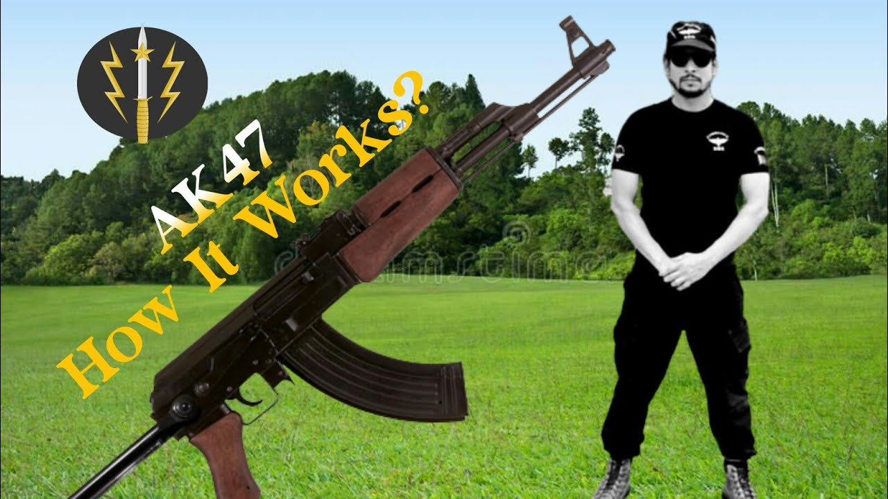 how ak47 works 3d | kalashnikov rifle | ak-47 how it works | ak47 ...