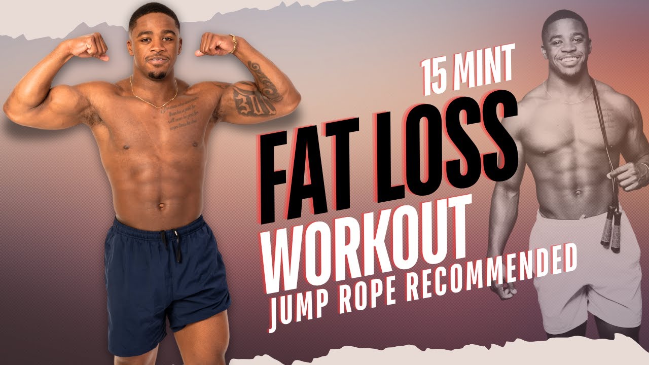 15 Min BEST JUMP ROPE Workout To Lose BODY FAT! (No Rope Needed) - YouTube