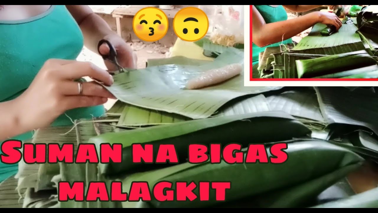 GAWA TAYO NG SUMAN NA BIGAS MALAGKIT💋 ️ - YouTube