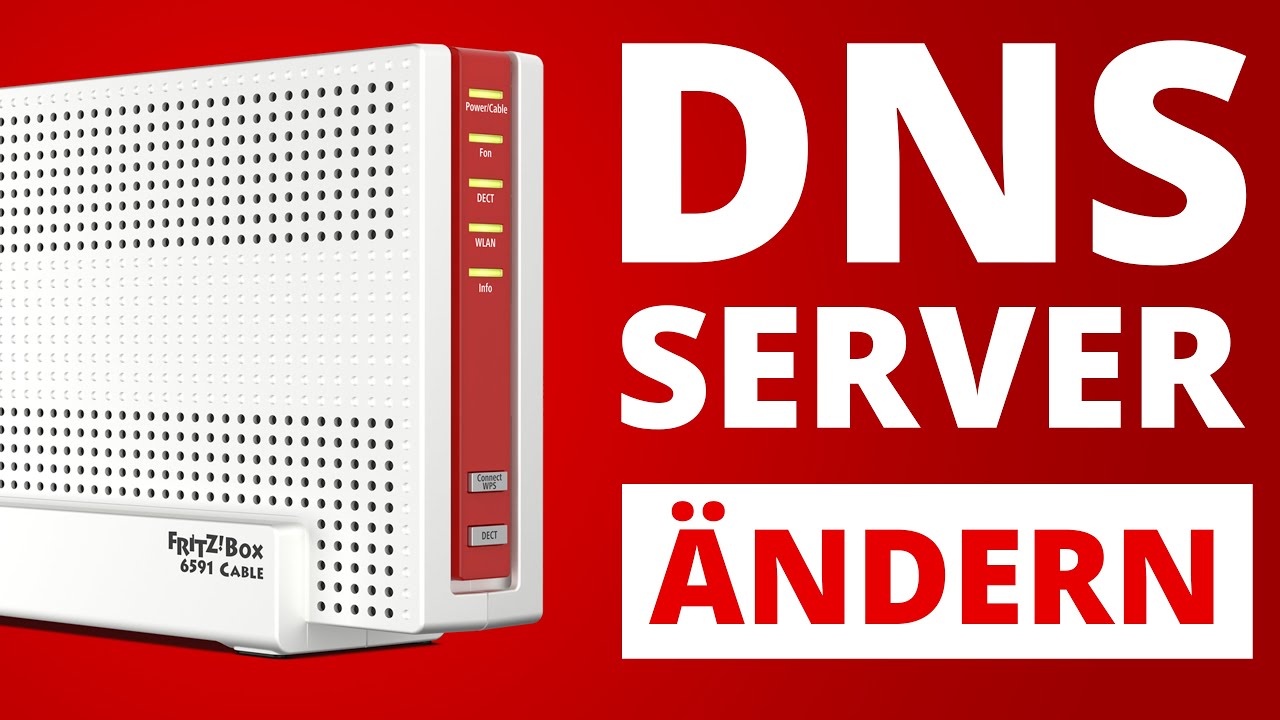 FritzBox 6591 Cable DNS Server ändern - YouTube