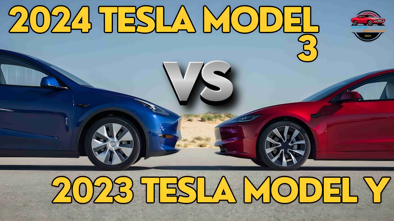 2024 Tesla Model 3 vs 2023 Tesla Model Y #tesla - YouTube