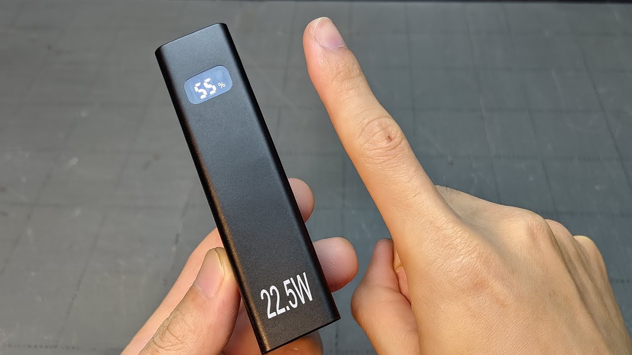As Small as a Finger: 22.5W Power Bank Kit Assembly! - YouTube