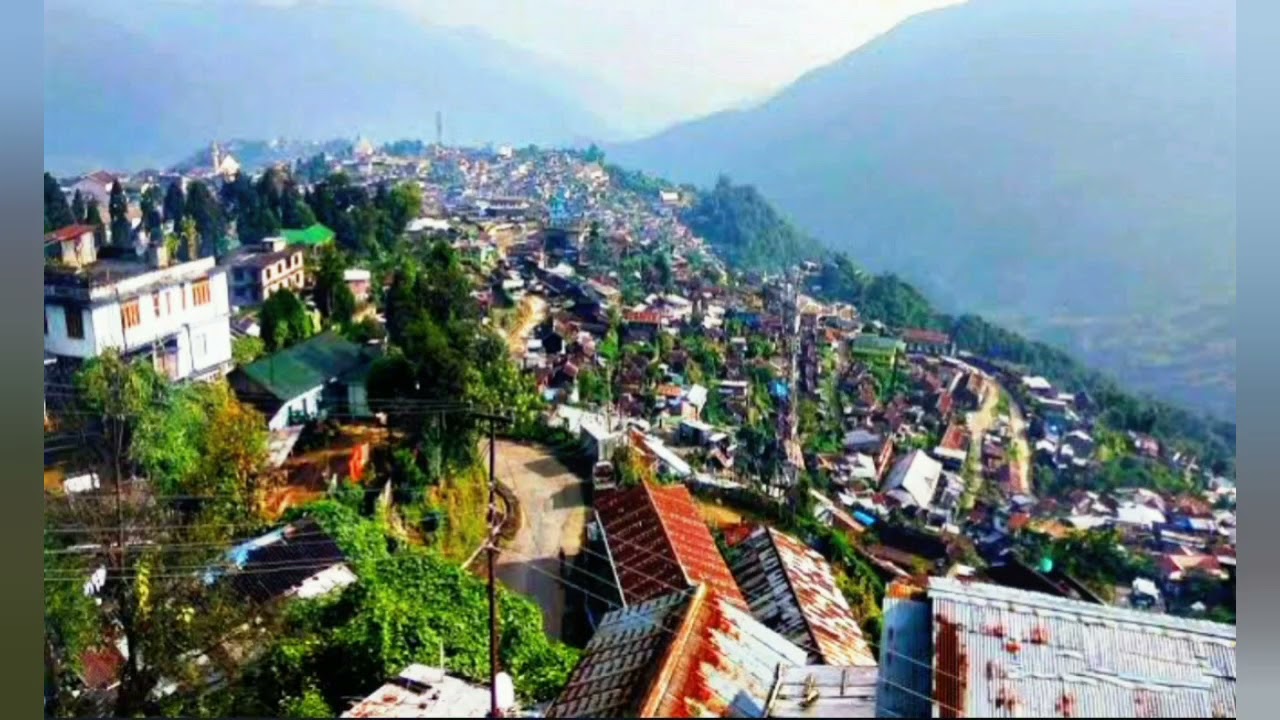 BEAUTIFUL VIEWS OF TUENSANG TOWN. - YouTube