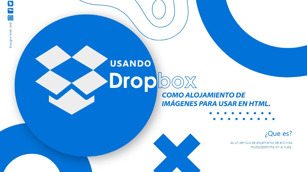 ⭕ Dropbox 💭 como alojamiento de imágenes ⛺ para usar en HTML. - YouTube