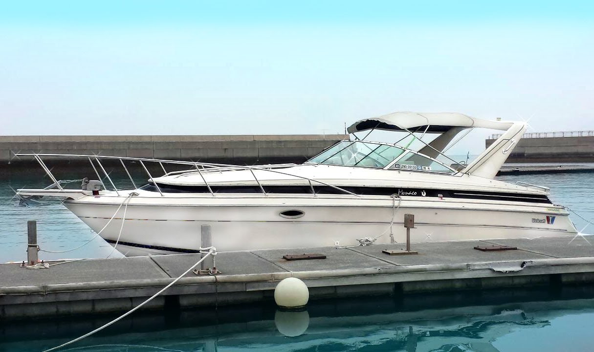 2014cruising Wellcraft monaco30ft - YouTube