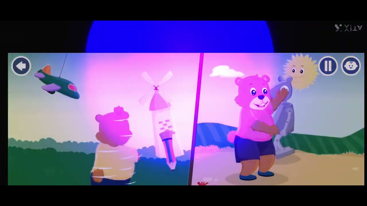 Teddy bear Teddy bear turn around kids rhymes with funny light ...