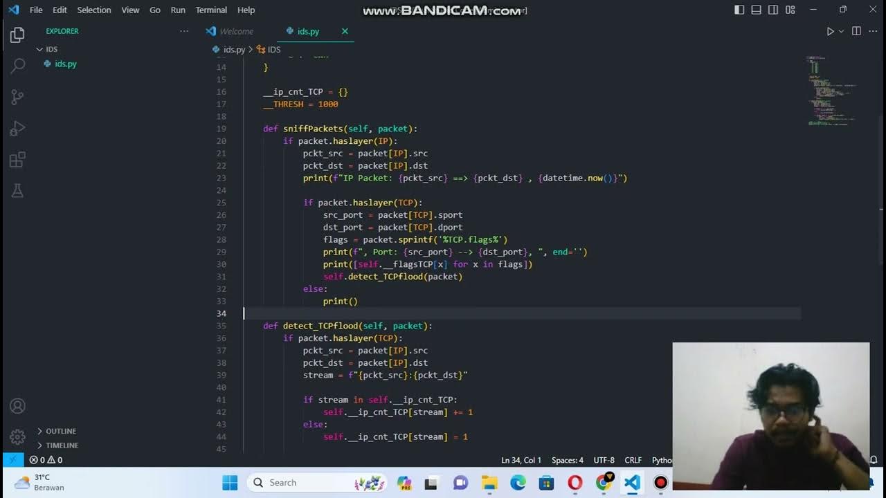 Tugas UAS pemrograman jaringan - YouTube