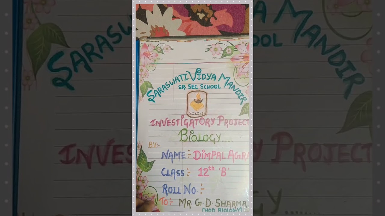 BIOLOGY INVESTIGATORY PROJECT|| GENE THERAPY||CLASS 12 - YouTube