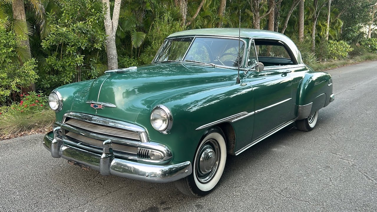 SOLD! 1951 Chevrolet Deluxe Hardtop 235 engine and Power Glide ...