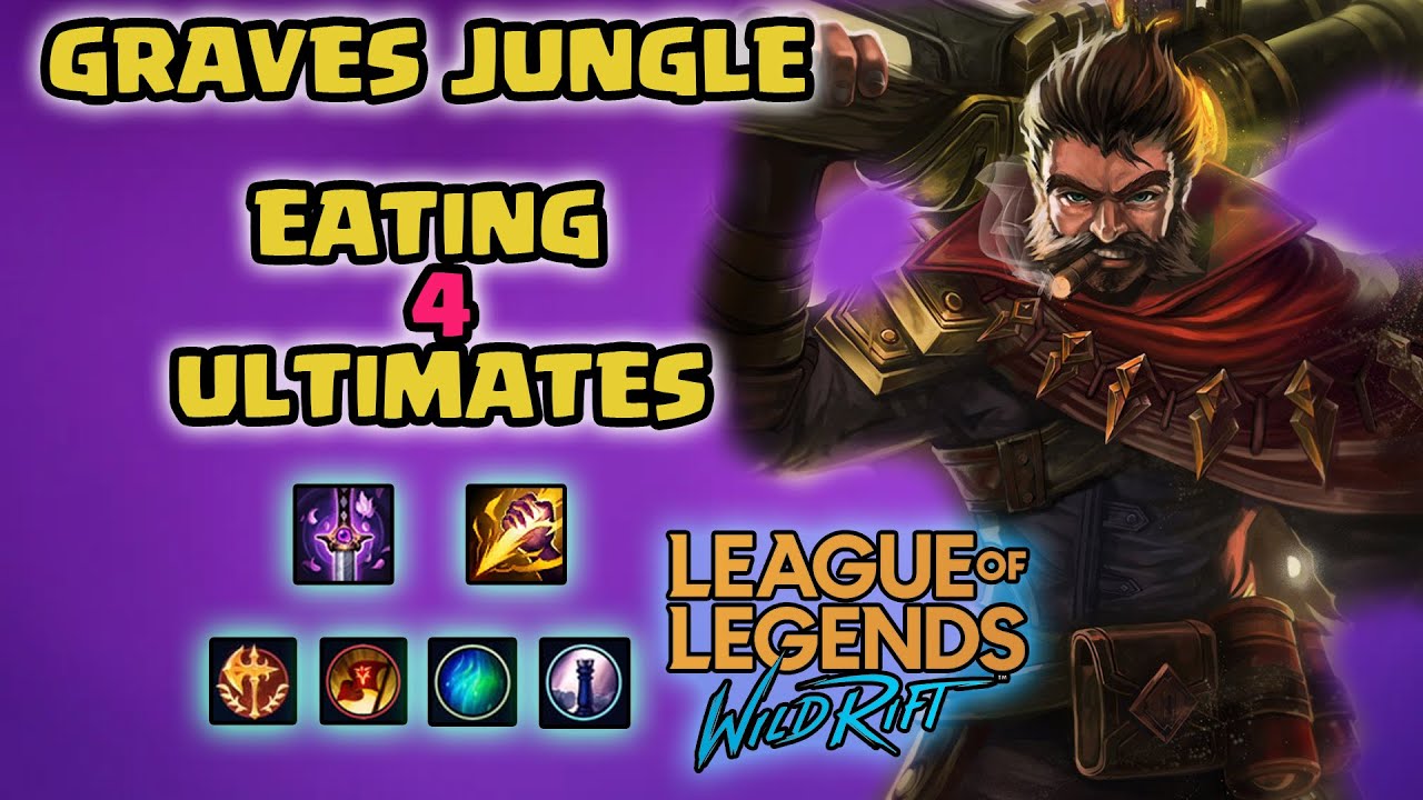 LOL WILD RIFT - GRAVES JUNGLE BUILD (PENETRATION CRIT) - YouTube