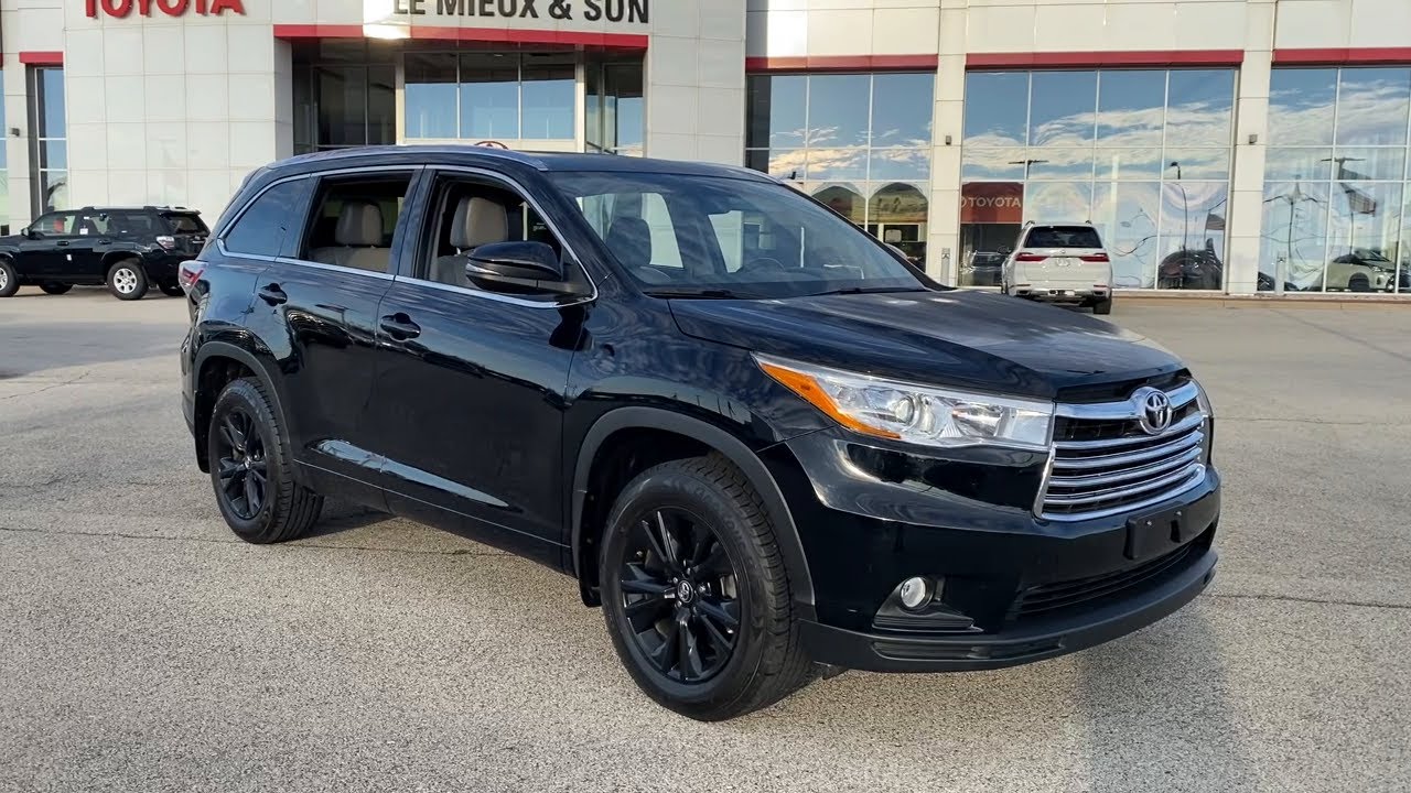 2016 Toyota Highlander Green Bay, Appleton, Oshkosh, De Pere, Kaukauna ...