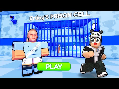 Erling Haaland Hapishanesinden Kaçıyorum! - Roblox
