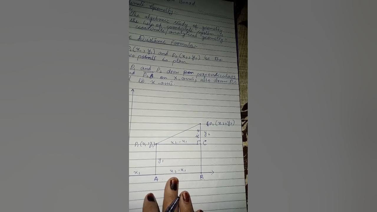 chapter 16, Introduction, coordinate geometry, class 9 , sindh board - YouTube