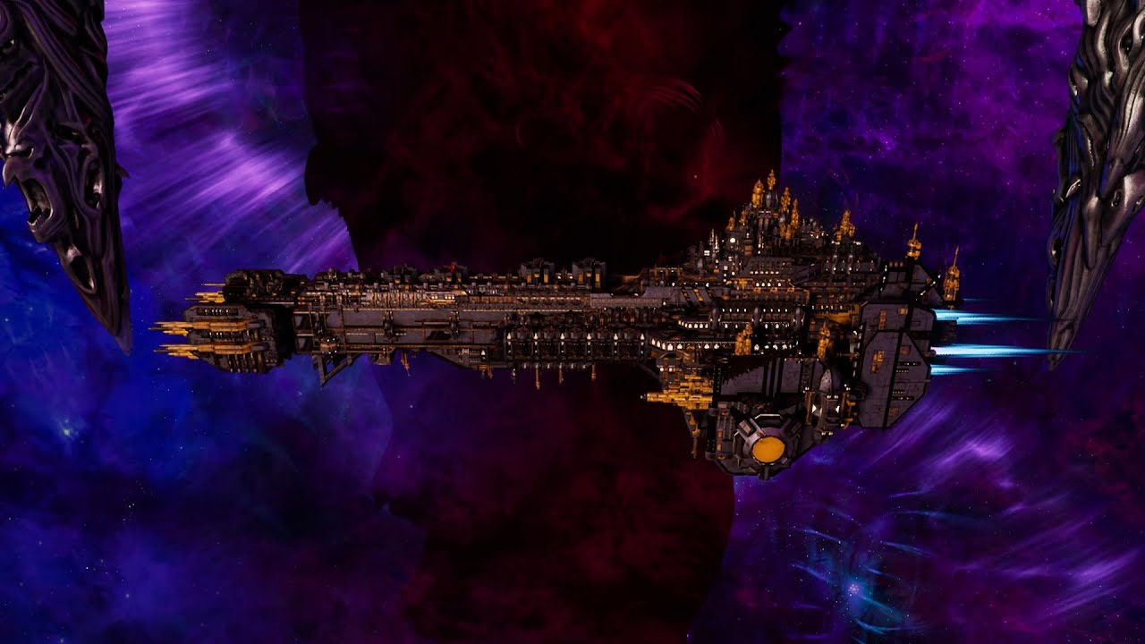 Space Wolves vs Chaos - Skalgrim Mod - Massive Battle - Battlefleet ...