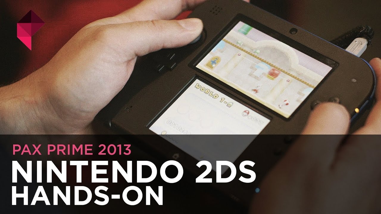 Nintendo 2DS - Hands-On - YouTube