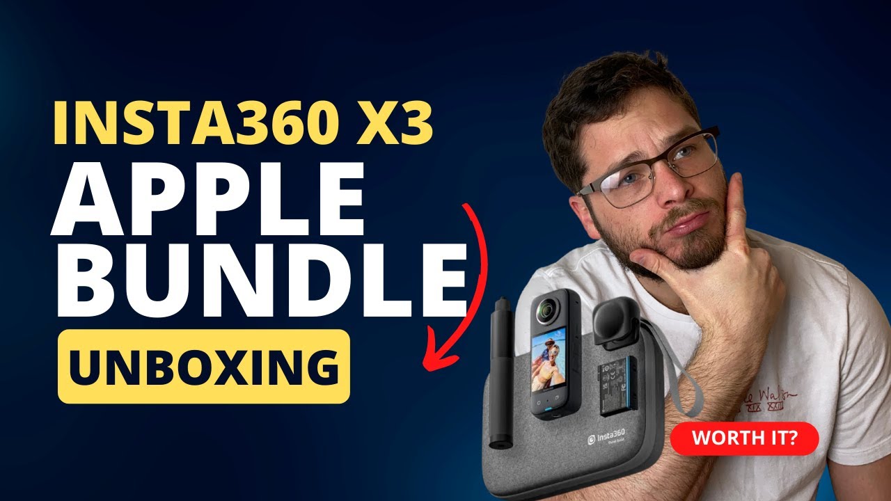 Insta360 X3 Apple Store Bundle is it worth it? - YouTube