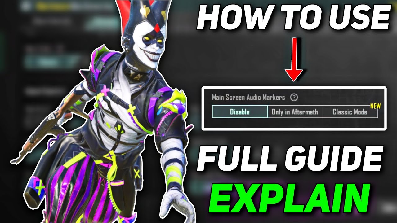 How To Use Main Screen Audio Markers || How To Enable Main Screen Audio ...