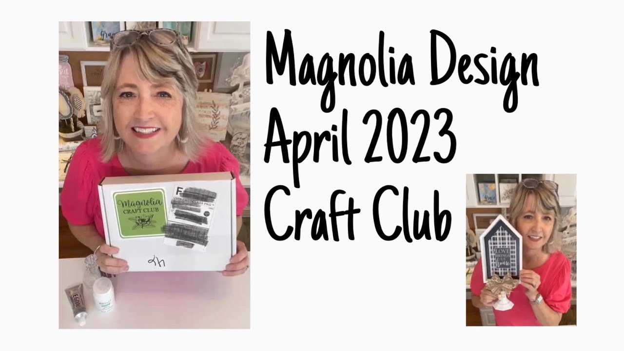 April 2023 Magnolia Design Co Craft Club Project - YouTube