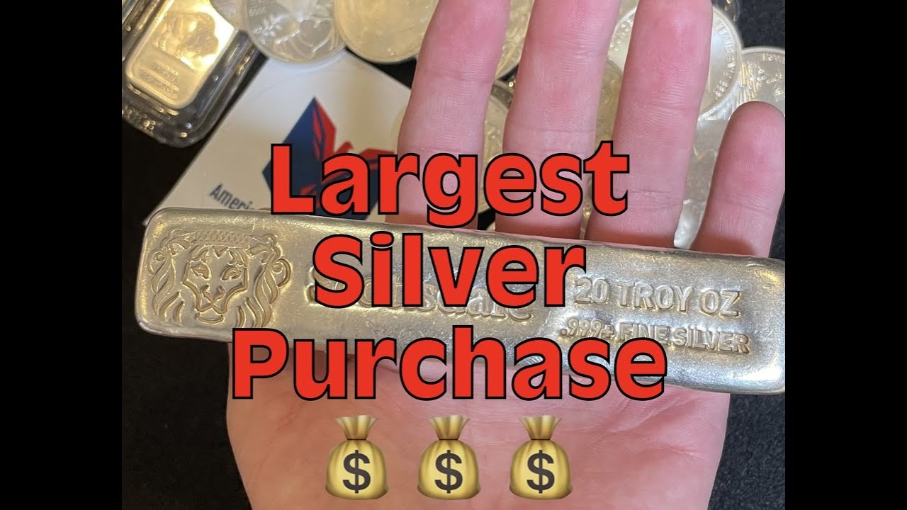 My LARGEST Silver Purchase- Weekly Giveaway - YouTube