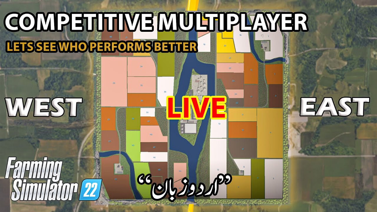 Playing Competitive with Friend | Farming Simulator 22 - YouTube