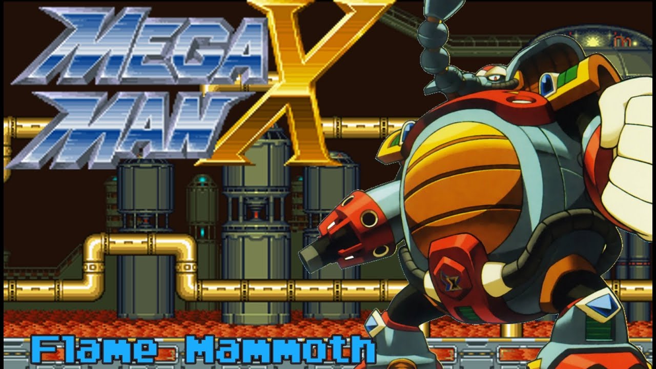 Mega Man X - Flame Mammoth - YouTube