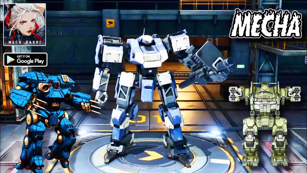 3A Mecha Tactical Mobile MECHARASHI Gameplay Android Fighting Robots ...