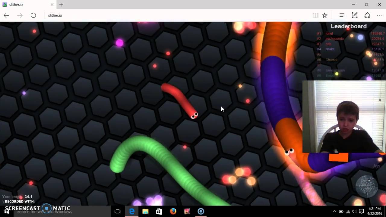 slither.io and agar.io - YouTube