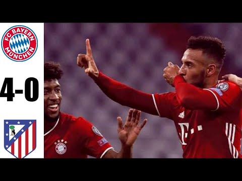 Bayern Munich vs Atletico Madrid 4-0   Extended Highlight & All Goals 2020 HD