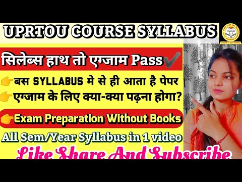 MA Geography Syllabus- Uprtou - YouTube