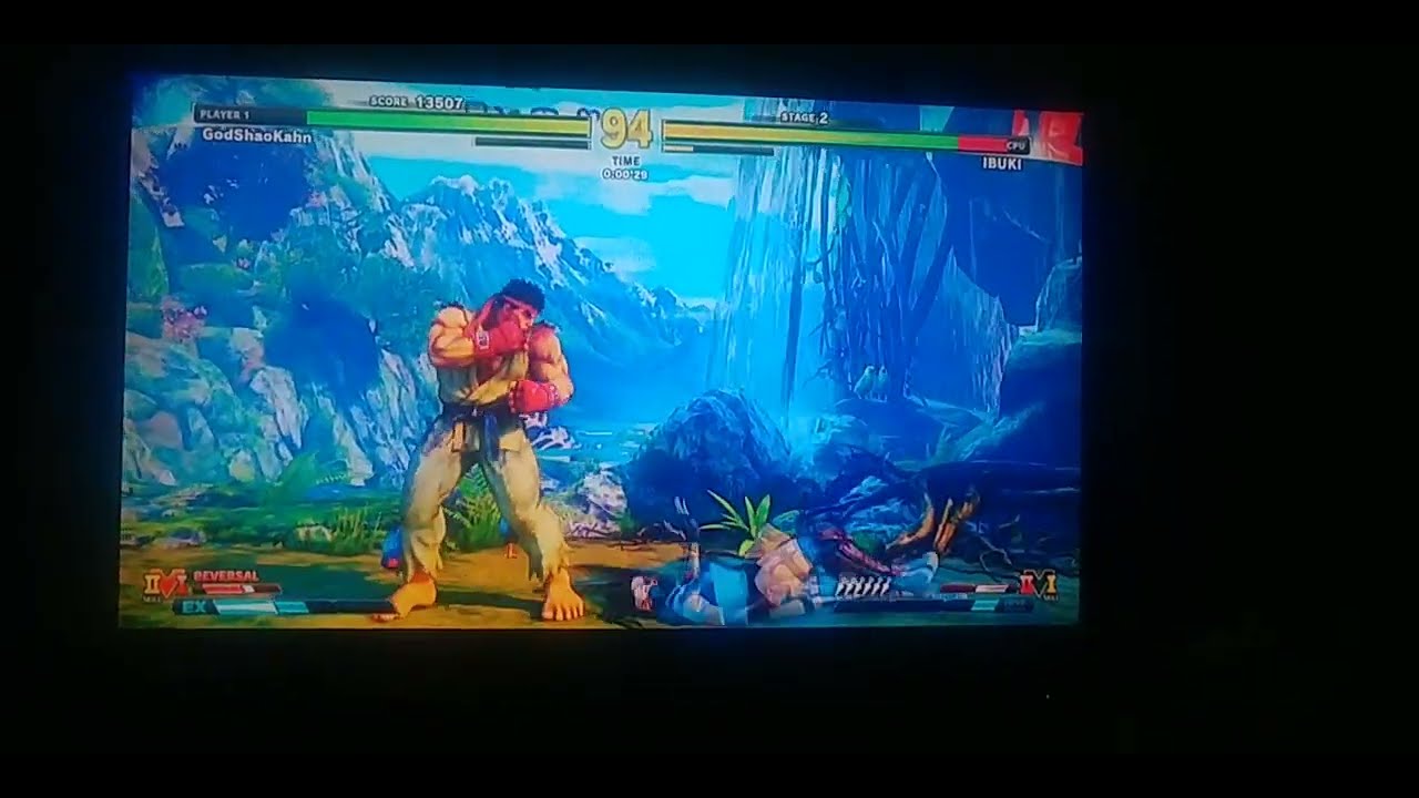 Streetfighter 5 Champion Edition Ryu Throw on Ibuki Ryona 3 - YouTube