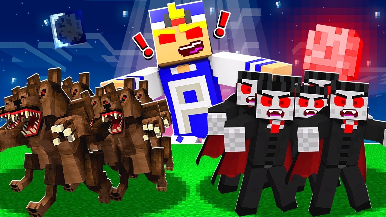 EU CONTROLO TODOS OS MONSTROS NO MINECRAFT ! - YouTube