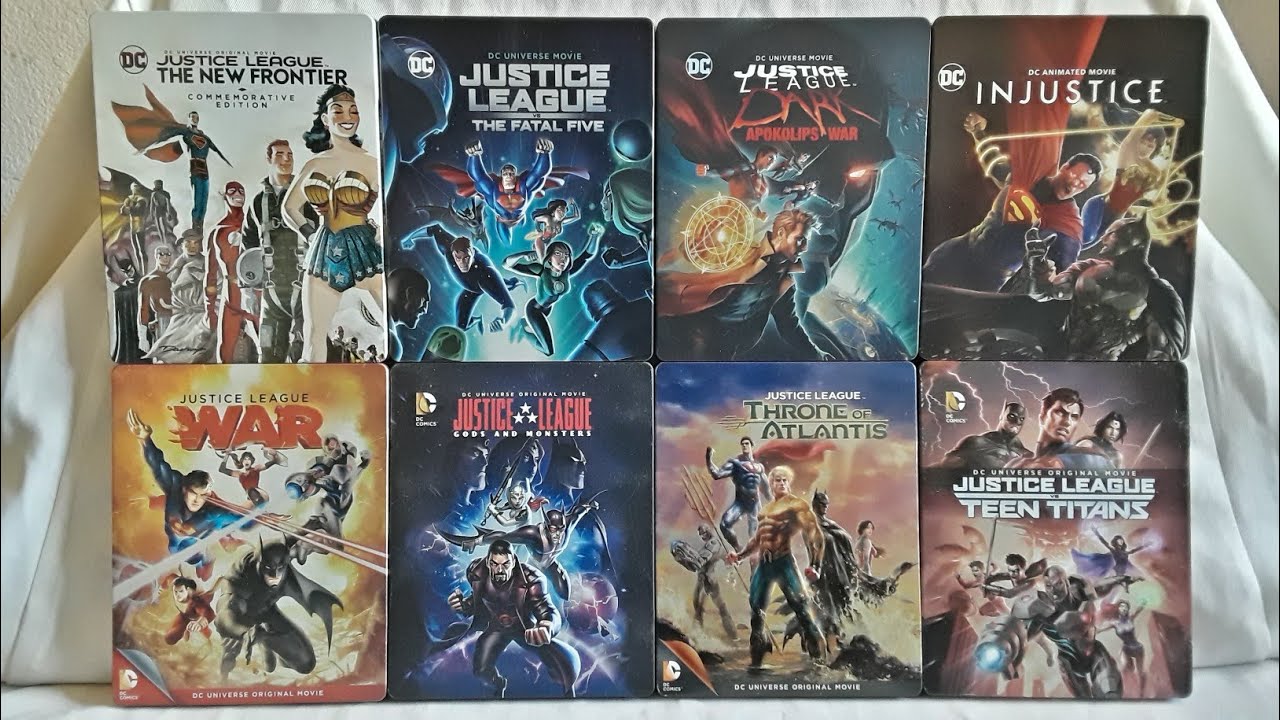 Unboxing DC Animated Steelbook Collection Part 1 - YouTube