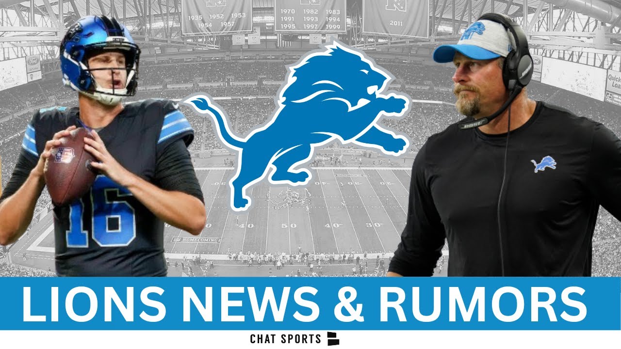 Detroit Lions News & Rumors: Lions Playoff Chances + Q/A - YouTube