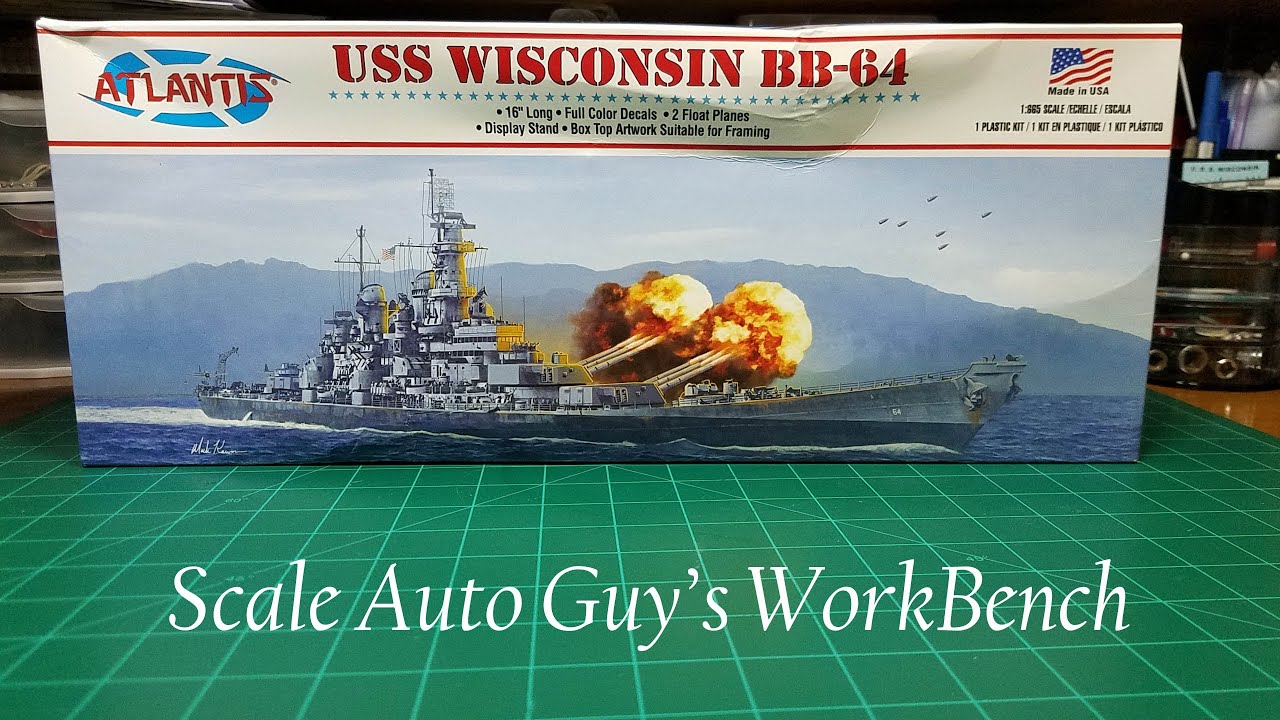U.S.S. Wisconsin BB-64 by Atlantis - Episode 16 - YouTube