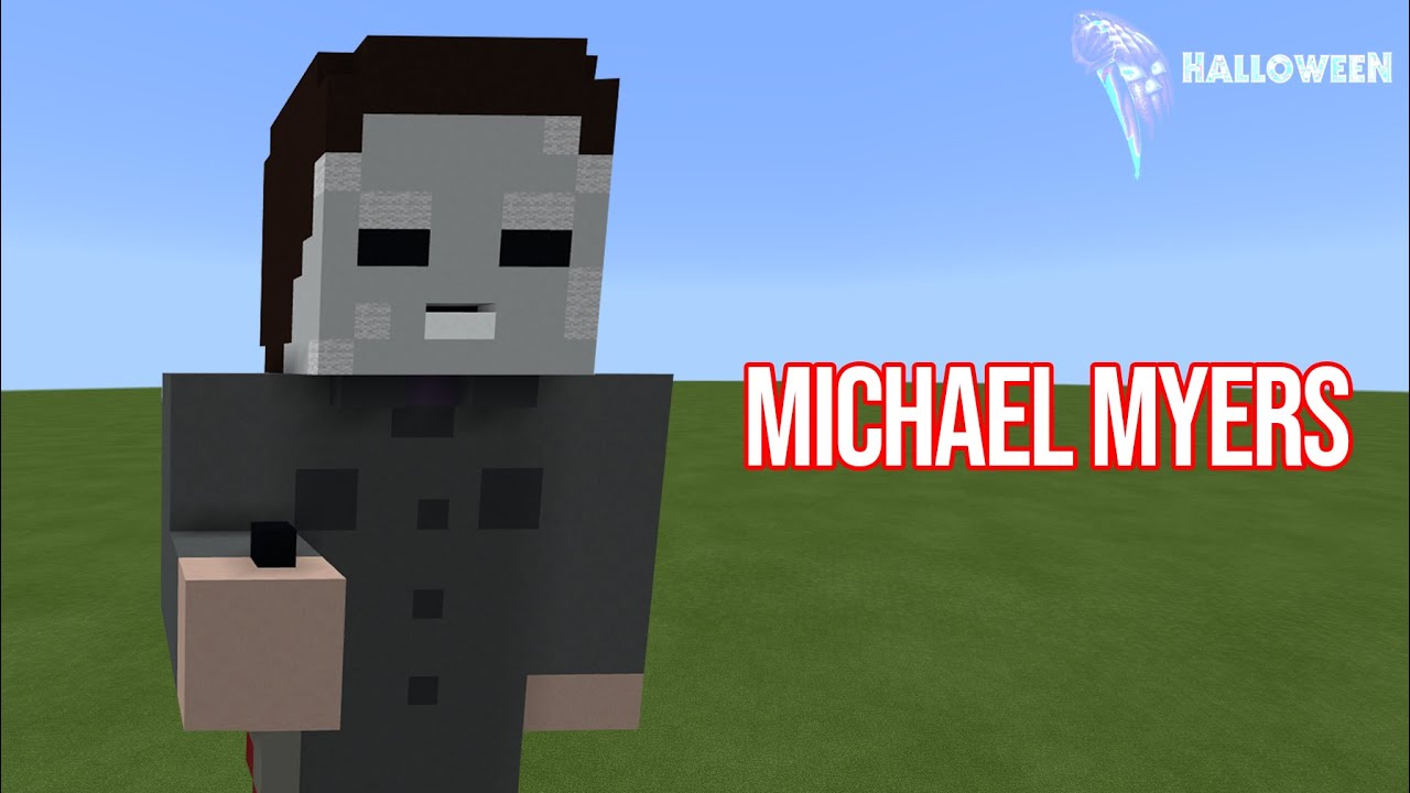 Minecraft | How to Build Michael Myers! - YouTube
