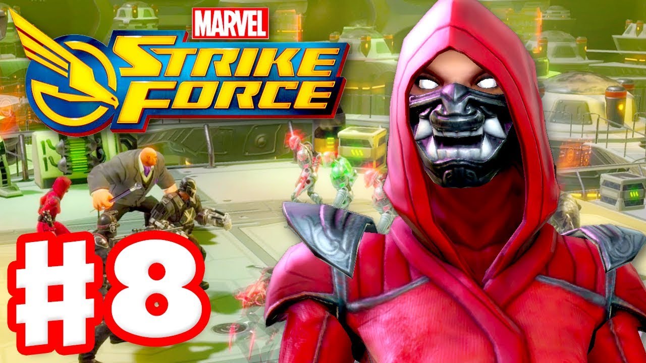 Marvel Strike Force - Gameplay Walkthrough Part 8 - Leveling Up the ...