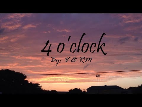 4 o'clock (네시) - V & RM LYRICS (No rap)