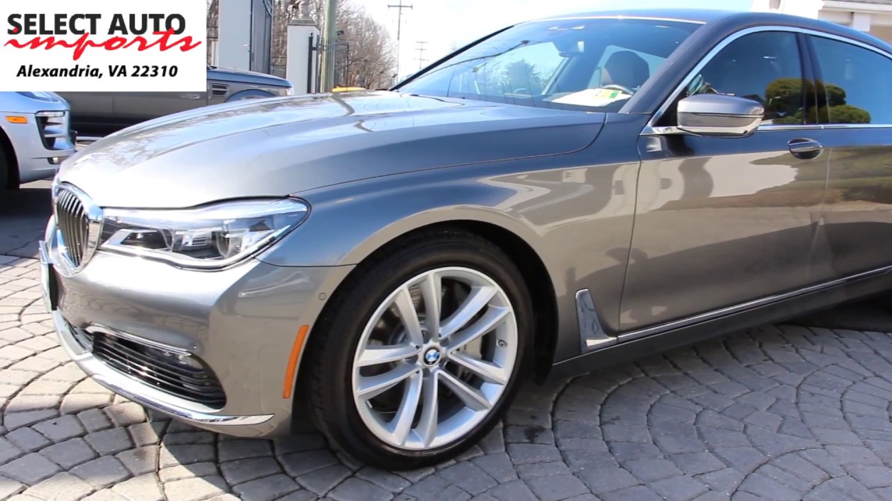 2017 BMW 750i xDrive, Magellan Gray Metallic, Select Auto Imports in ...