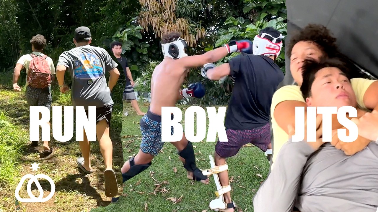 Training Day: Hiking, Boxing, Grappling - YouTube