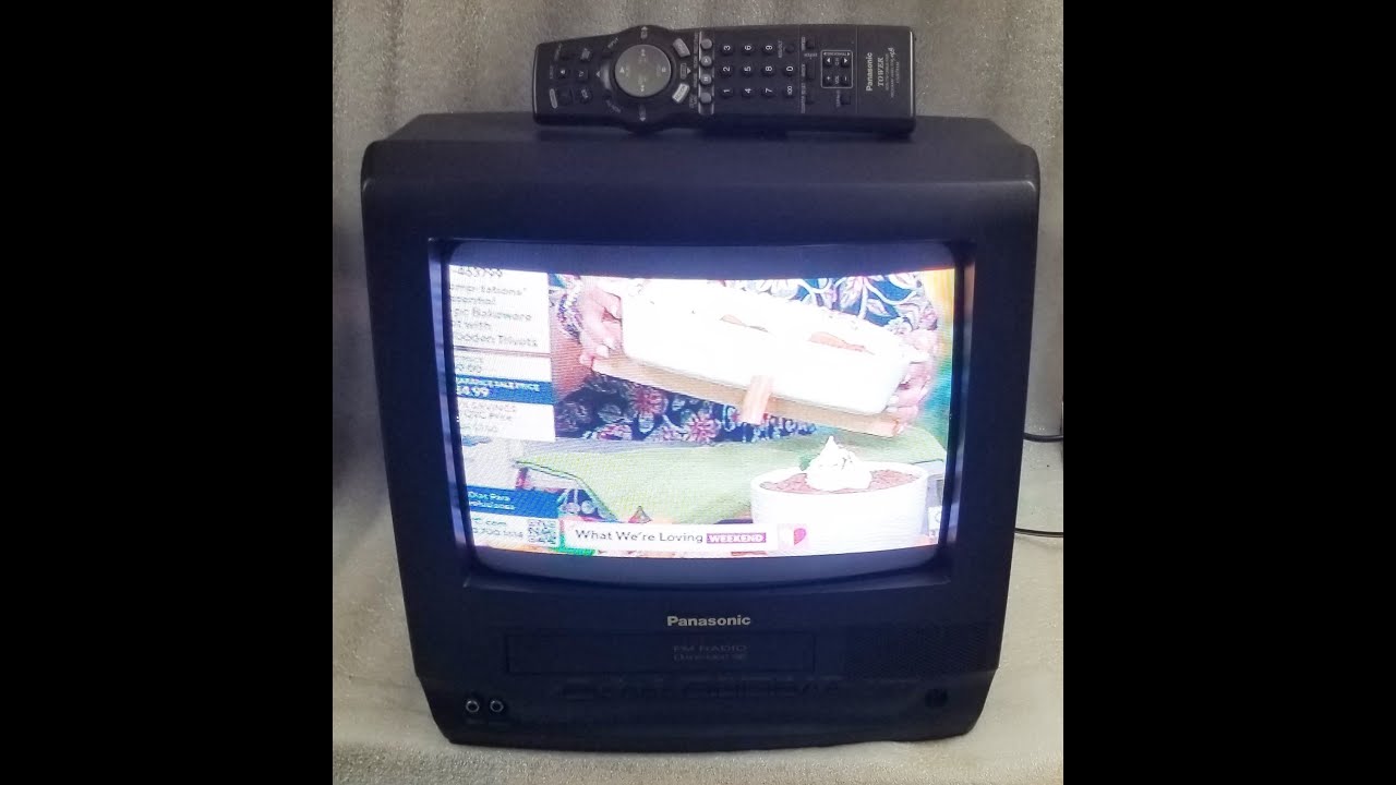 Panasonic PV C1320 13in CRT Television - YouTube