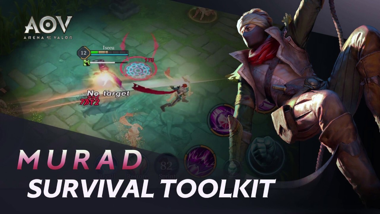 Murad Survival Toolkit - Garena AOV (Arena of Valor) - YouTube