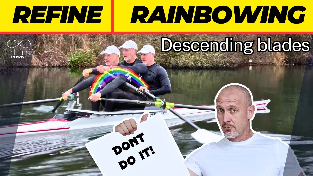 Rainbowing. Lifting hands/descending blades, though the drive. Don't do ...