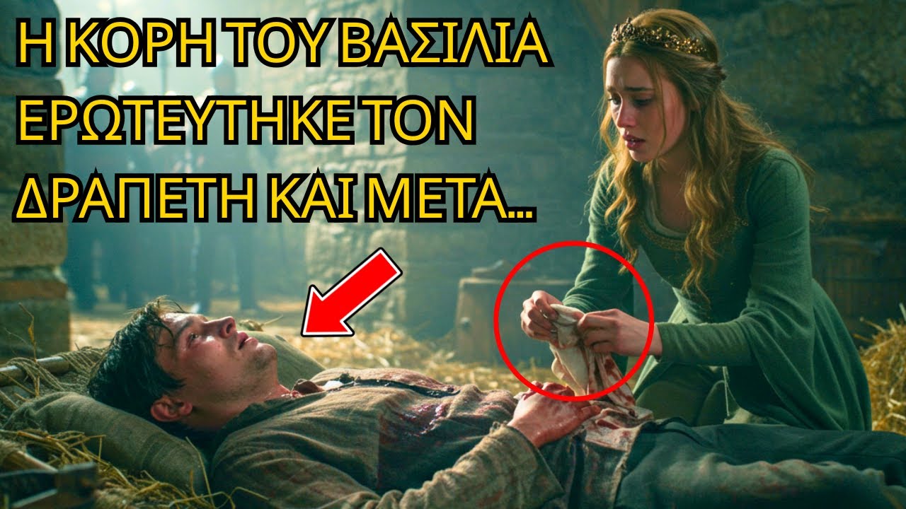 Η ΚΟΡΗ ΤΟΥ ΒΑΣΙΛΙΑ ΕΡΩΤΕΥΤΗΚΕ ΤΟΝ ΤΡΑΥΜΑΤΙΣΜΕΝΟ ΦΥΓΑΔΑ, ΚΑΙ ΑΠΗΧΘΗ ΜΕΣΑ ...