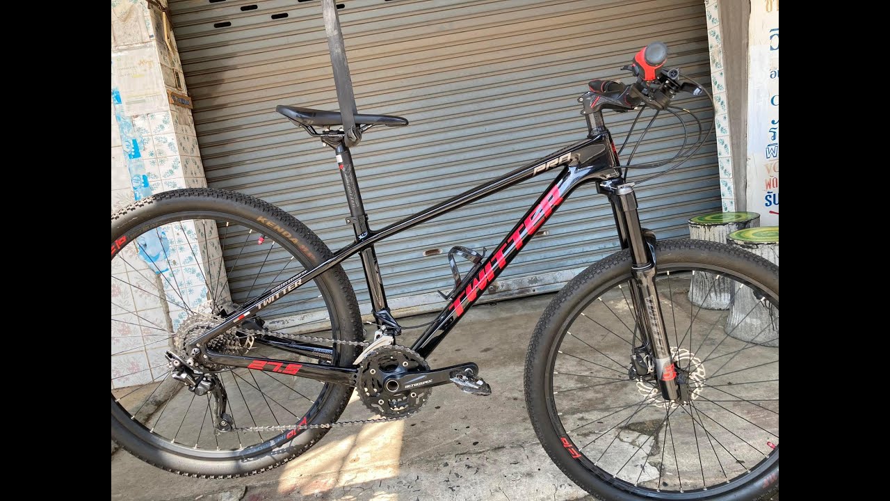 จักรยาน27.5" ไซส์ 15 (สูง160-170) TWITTER รุ่น LEOPARD PRO M6000 (29ER ...