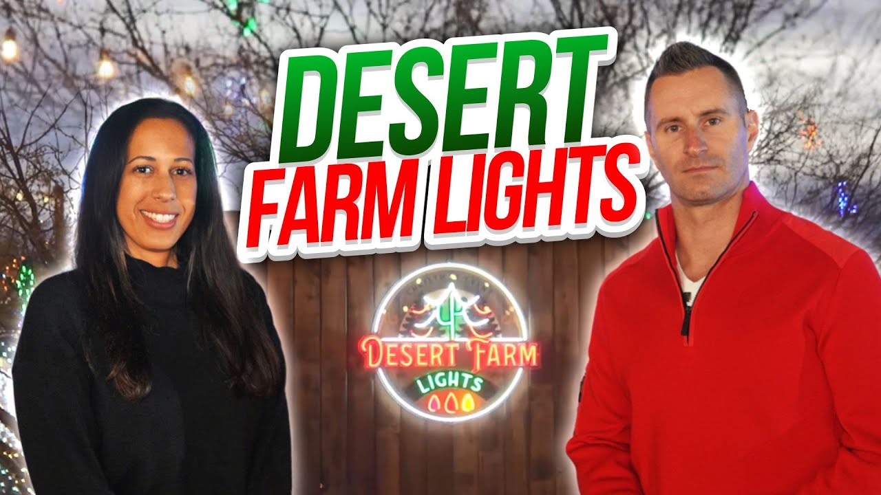 🎄 Desert Farm Lights - Spectacular Christmas Light Display in Surprise ...