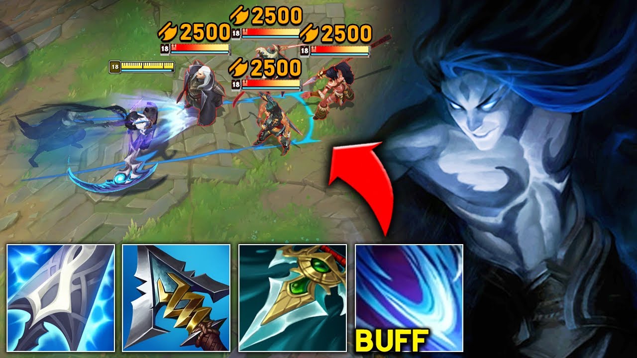 WTF?! NEW BUFFED BLUE KAYN CAN ONE SHOT YOUR WHOLE TEAM (RIOT MESSED UP ...