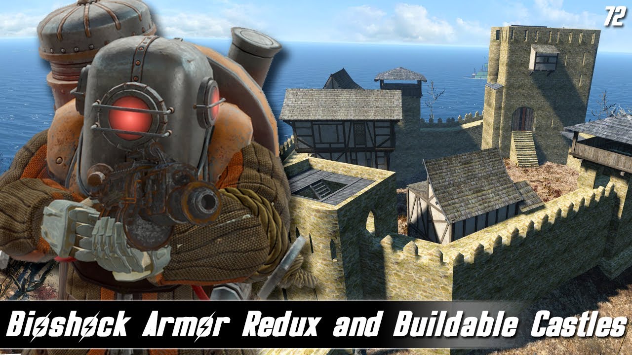 Fallout 4 Mods Week 72 - Bioshock Armor Redux and Buildable Castles ...