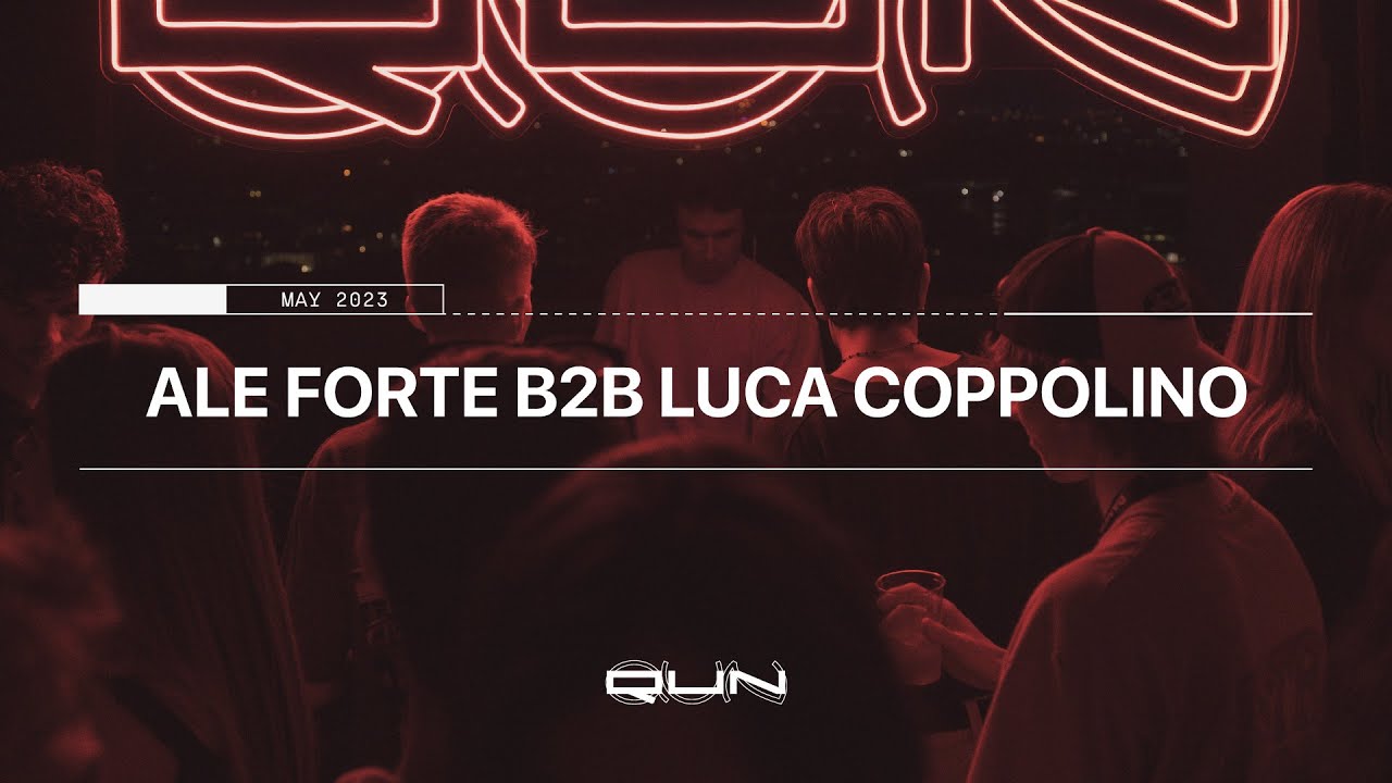 ALE FORTE B2B LUCA COPPOLINO | DJ set live at Secret Terrace - YouTube